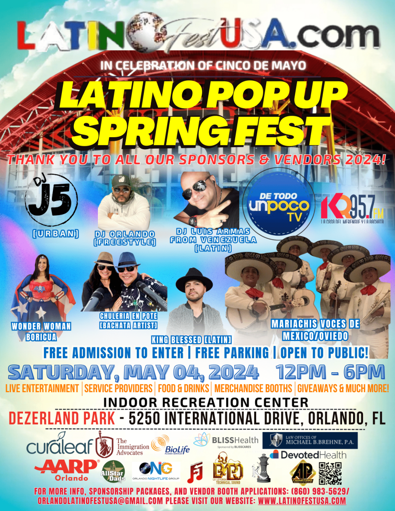 Latino Pop-Up Fest - Dezerland Park